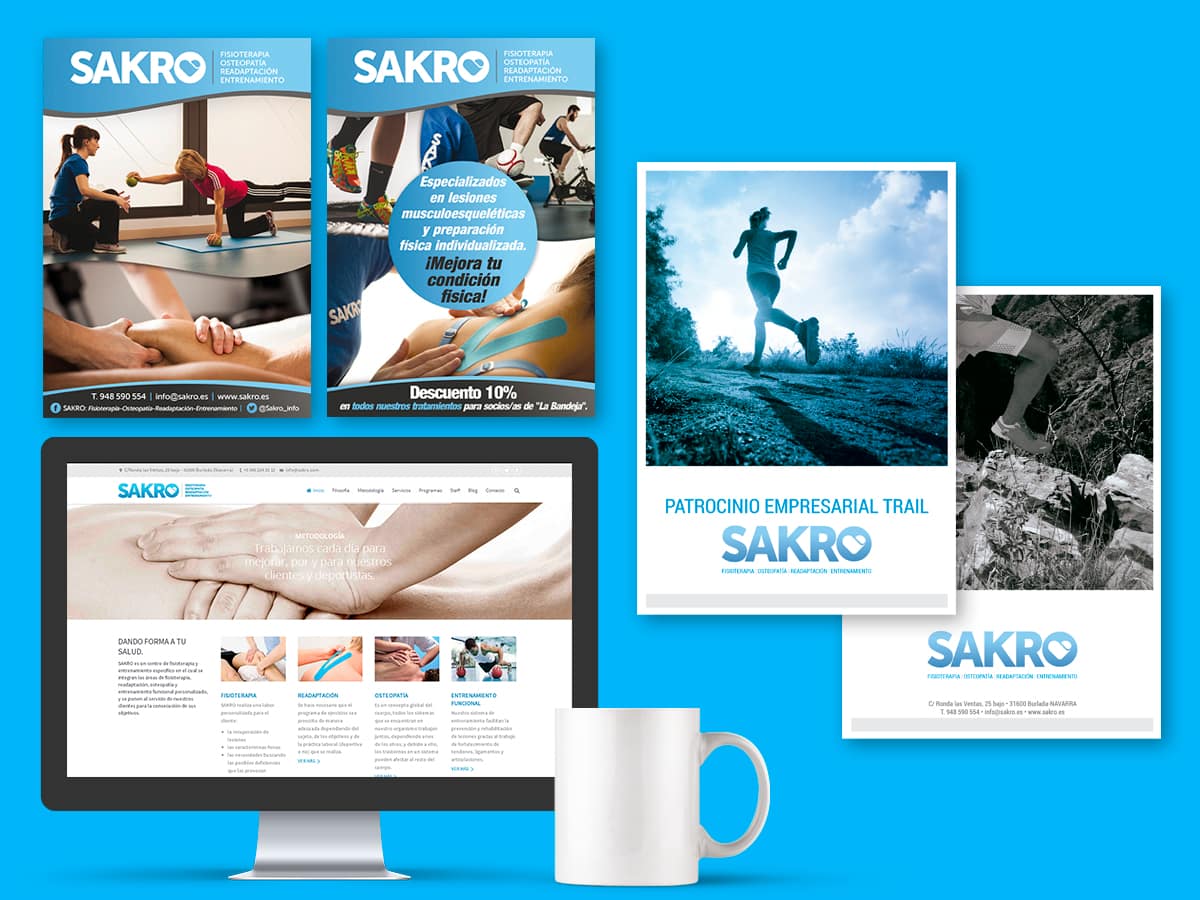 Sakro, centro de fisioterapia - Creatividad y Diseño, ALFREDO LEÓN