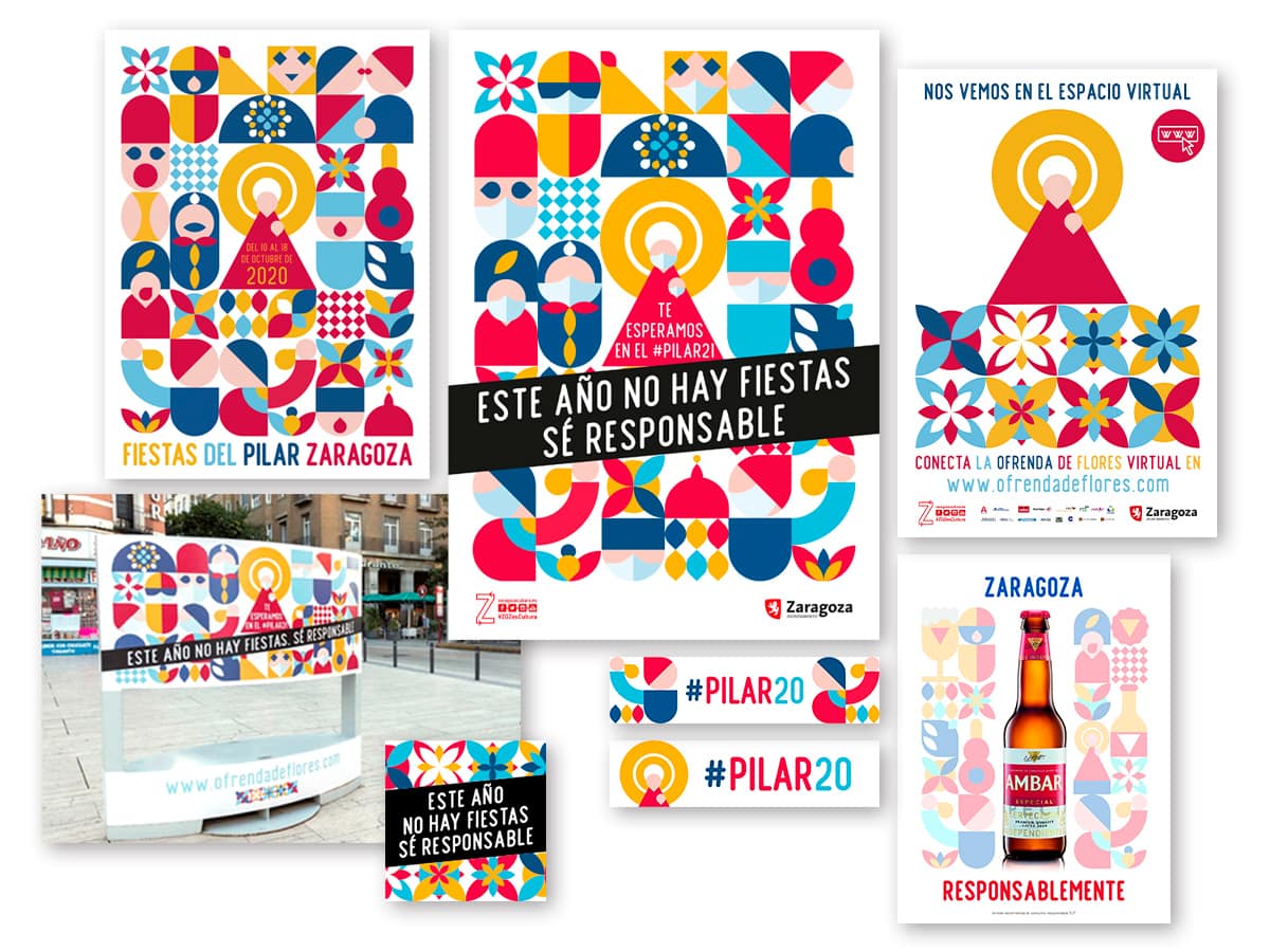 Fiestas del Pilar 2020 - Creatividad y Diseño, ALFREDO LEÓN